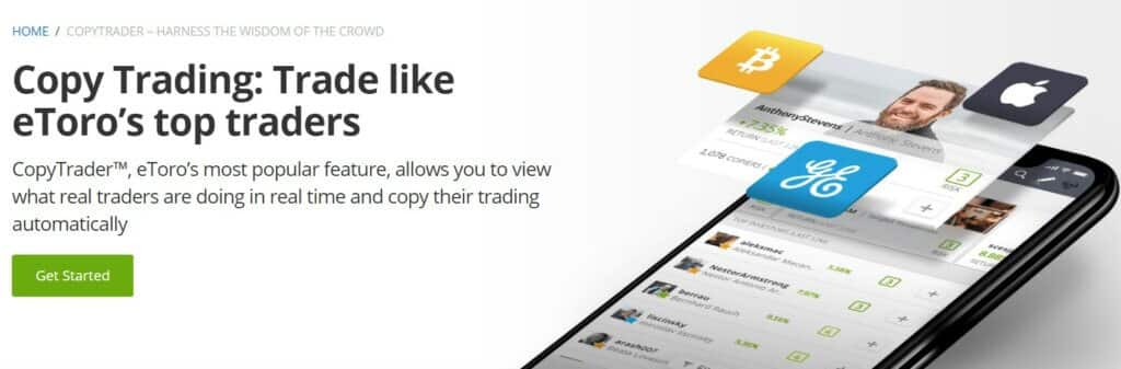 eToro Copy Trading Platform - Features and Advantages